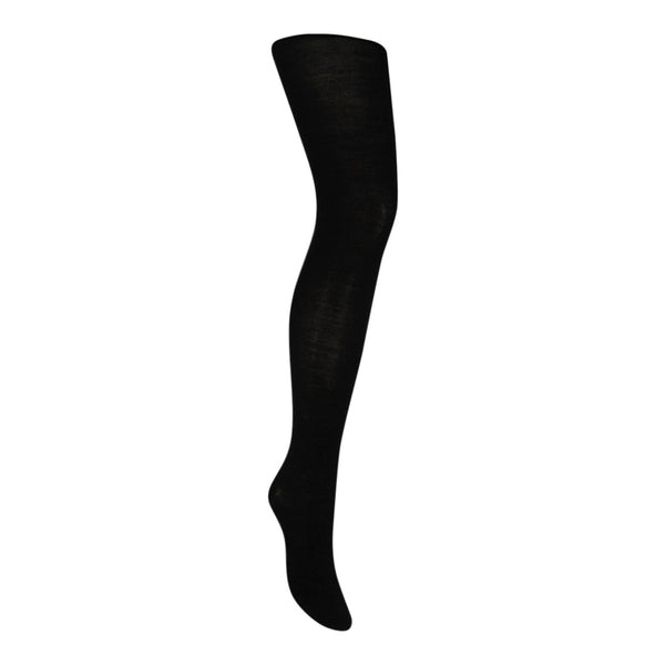 Wool/silk tights i Dark Brown, Black, Medium Grey Melange, Deep Navy og ...